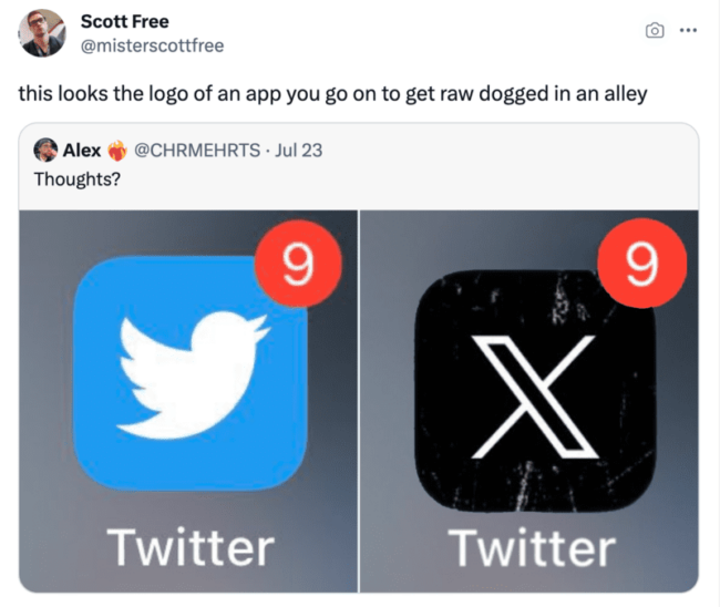 30 Funniest Memes And Reactions To Elon Rebranding Twitter As "X"