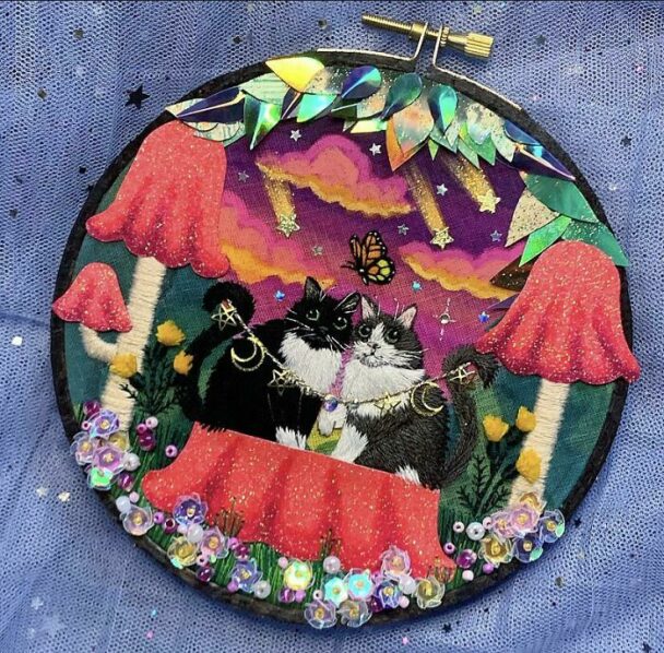 40 Inspiring, Interesting, And Cool Embroidery Designs Master ...