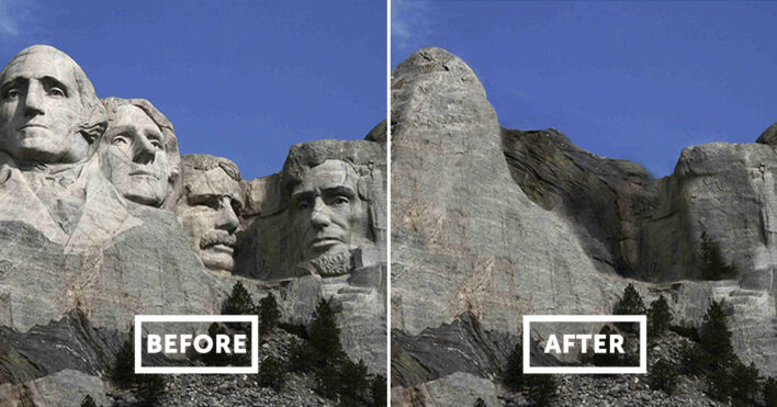 18 Cool Designs Showcasing Iconic Sites Stripped of Their Landmarks