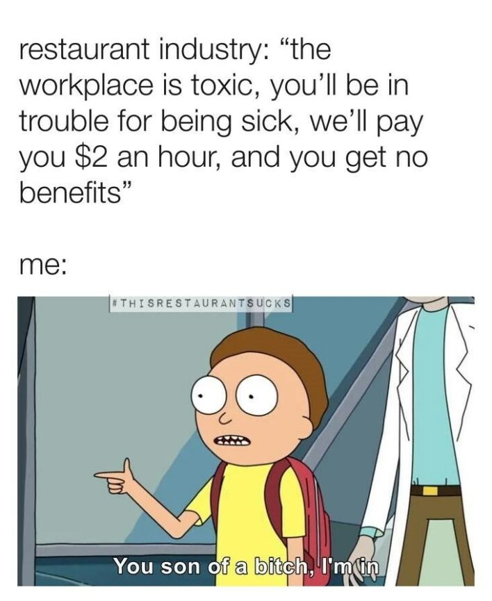 30 Funniest Food Service Memes For Front And Back Of House Workers This ...