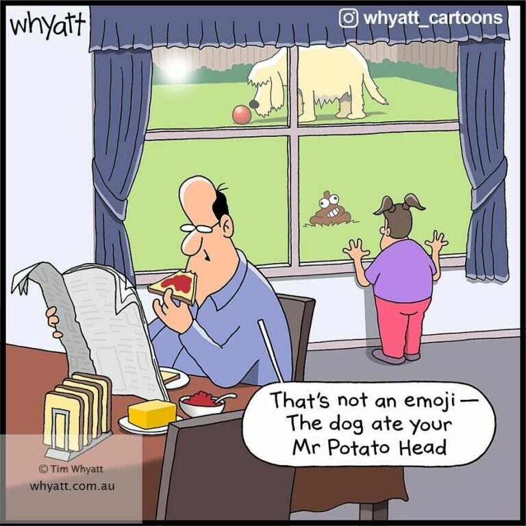 40 Witty And Relatably Funny One-Panel Comics From Whyatt Cartoons