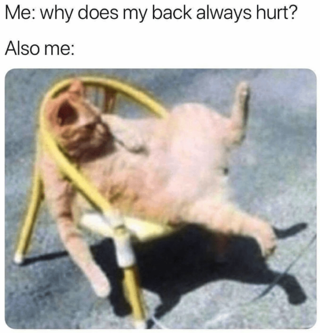 25 Funny Lower-Back Memes For Millennials Who Are Really Starting To ...