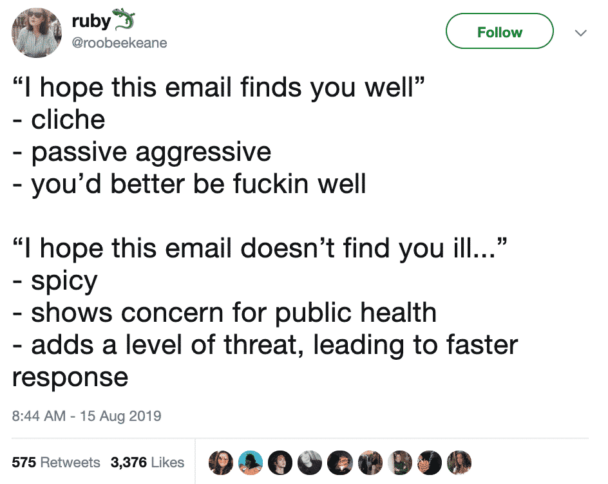 30 Funny Work Email Memes We Hope Find You Well And That You Can Circle ...