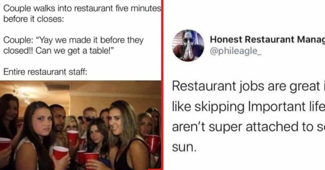 30 Funniest Food Service Memes For Front And Back Of House Workers This ...