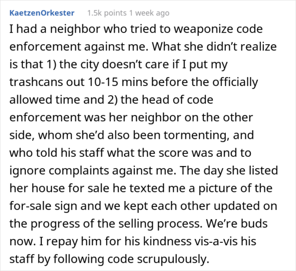 "Karen" Is Mad Neighbor's Shed Is Too Big, Calls The Inspector, Then ...