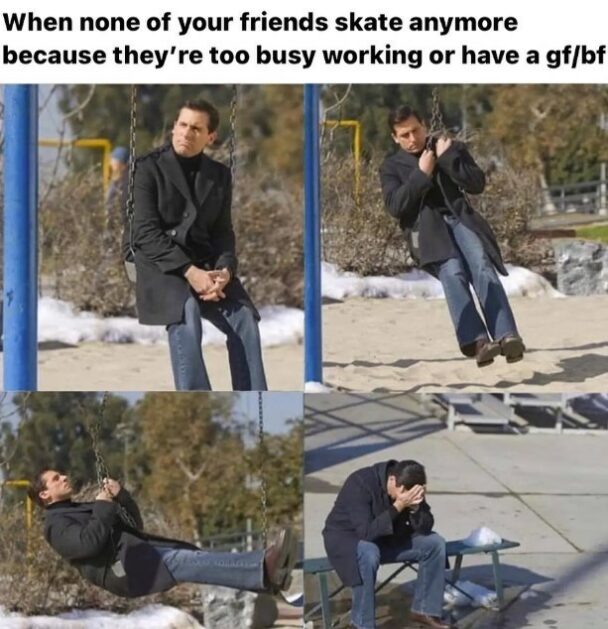 40+ Funny Skateboarding Memes For Everyone Who's Ever Eaten Pavement