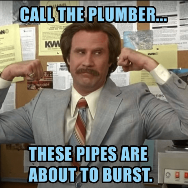 30+ Plumbing Memes Funnier Than That Little Coin Slot Poking Out Of The Back Of A Plumber's Pants