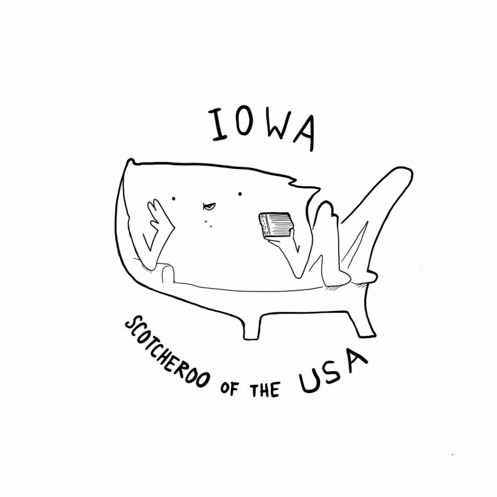 Cartoonist's Humorous Comics Of Each State Bring "USA Geography" To ...