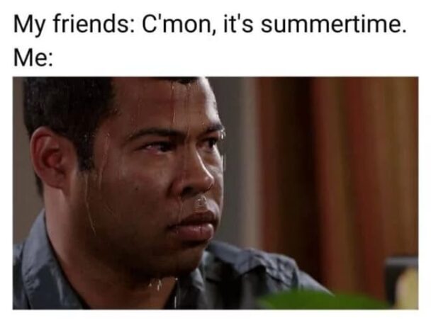 40 Funny Summer Heat Memes For You Sweaty Southerners Frying Eggs On ...
