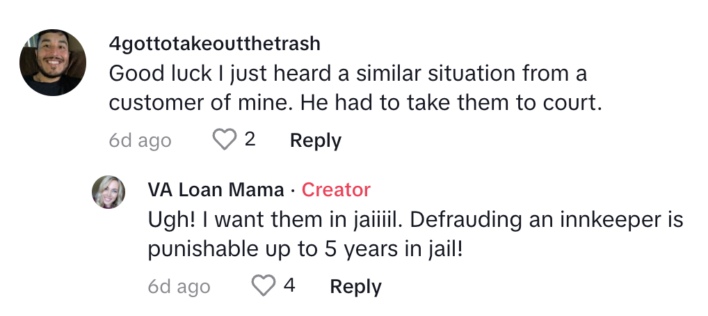 "Defrauding An Innkeeper Has 5 Years In Jail" — Airbnb Host Files For ...