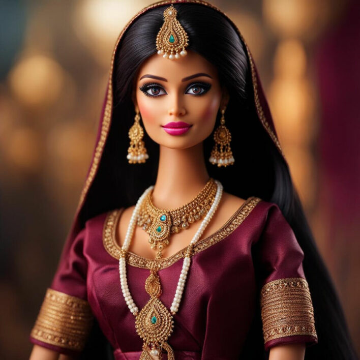 Artist Works With AI To Create 40 Beautiful Barbies From Around The World