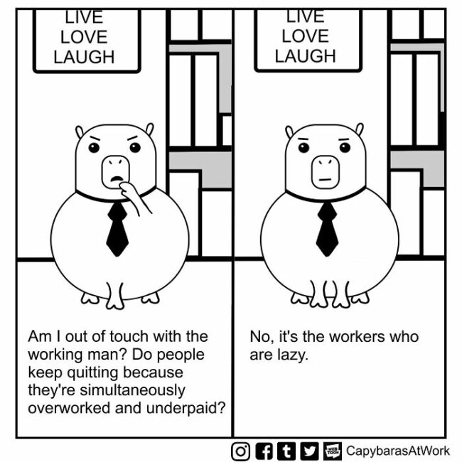 30+ Comics From "Capybaras At Work" That Are As Funny As They Are Relatable