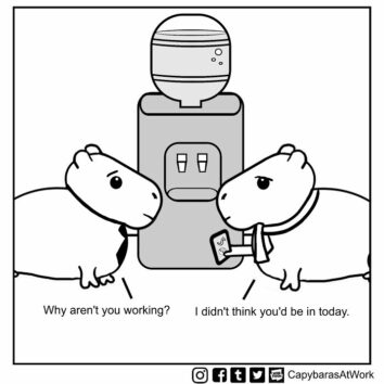 30+ Comics From "Capybaras At Work" That Are As Funny As They Are Relatable