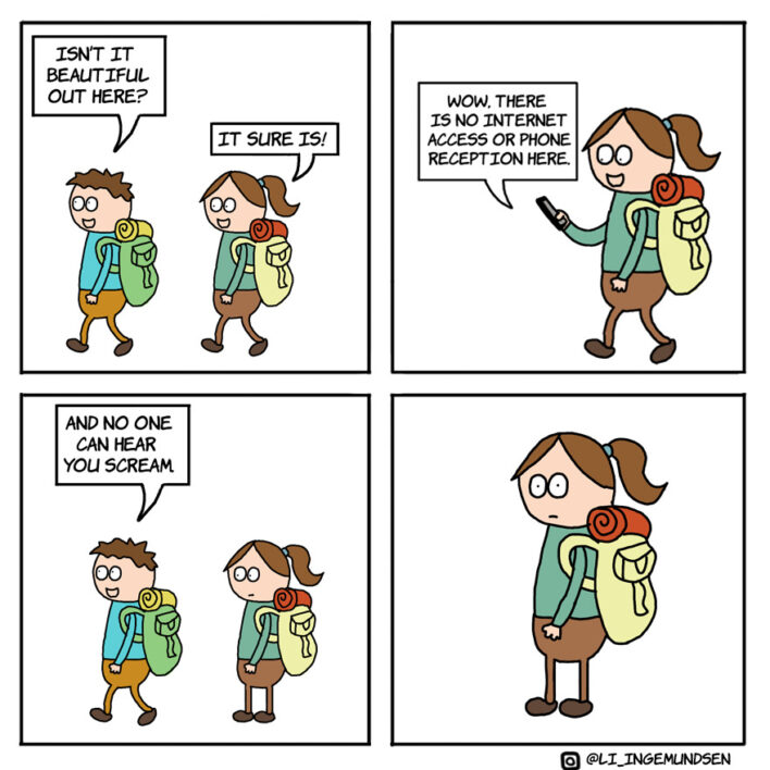 20 Offbeat Comics With A Dark Humor Twist At The End From Cartoonist Linni