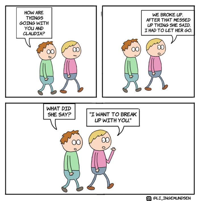 20 Offbeat Comics With A Dark Humor Twist At The End From Cartoonist Linni