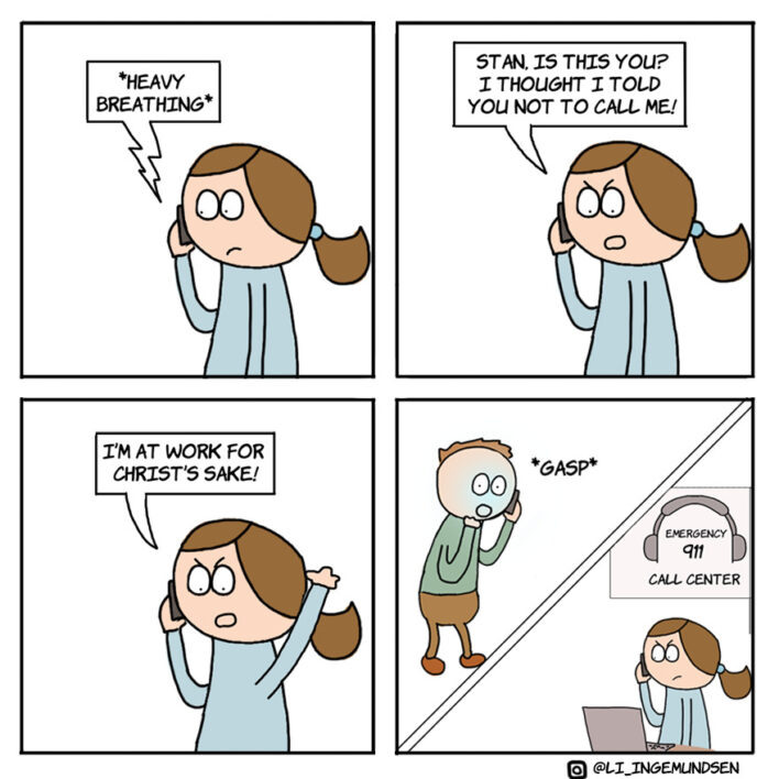 20 Offbeat Comics With A Dark Humor Twist At The End From Cartoonist Linni