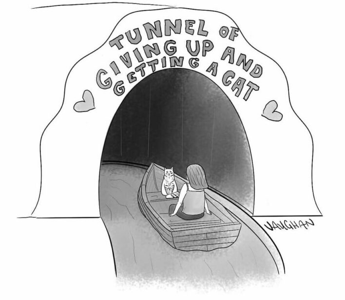 55 Funny Dark Humor Single-Panel Comics From Vaughan Tomlinson