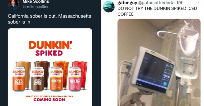 Dunkin' Donuts Is Releasing An Alcoholic Iced Coffee Called "Dunkin ...