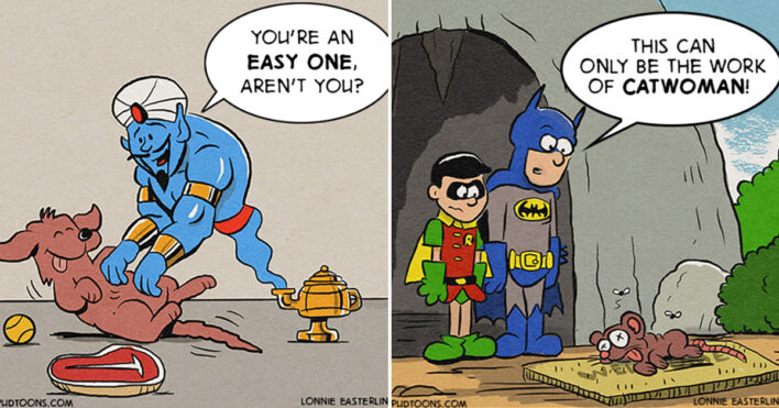 40 Absurdly Funny One-Panel Comics From 'Spud Toons'