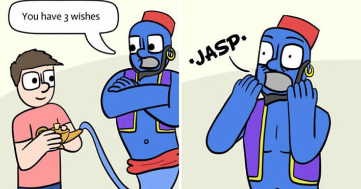 50 Funny "Alarmingly Bad" Comics With Dark Humor Twists