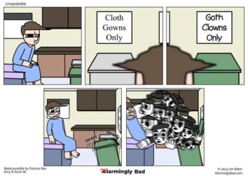 50 Funny "Alarmingly Bad" Comics With Dark Humor Twists