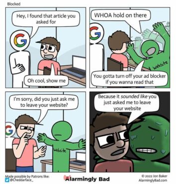 50 Funny "Alarmingly Bad" Comics With Dark Humor Twists