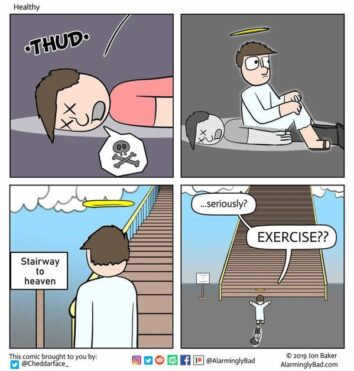 50 Funny "Alarmingly Bad" Comics With Dark Humor Twists