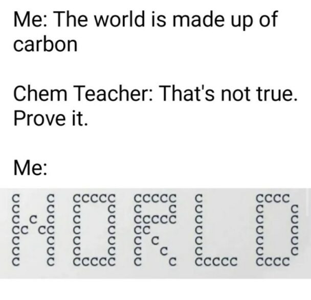30+ Funny Chemistry Memes That'll Break Bonds And Bust Guts