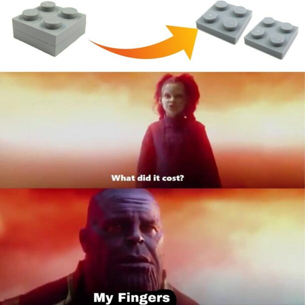 "Pop, Lock, And Block" — 40 Funny Lego Memes For All AFOLs Out There