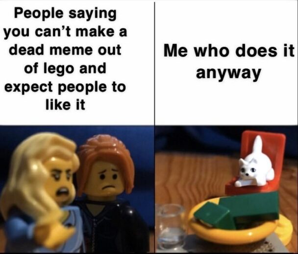 "Pop, Lock, And Block" — 40 Funny Lego Memes For All AFOLs Out There