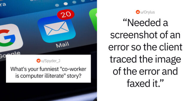 Lost In Cyberspace: 25+ Hilarious Tales Of Workplace Computer Fails