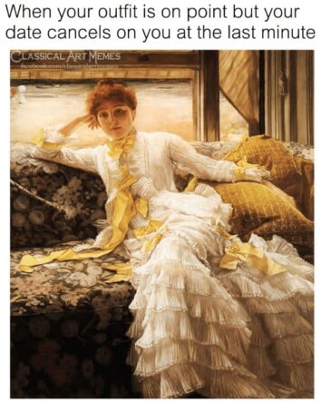 40 Funny Classical Art Memes And Jokes That Women Will Find More ...