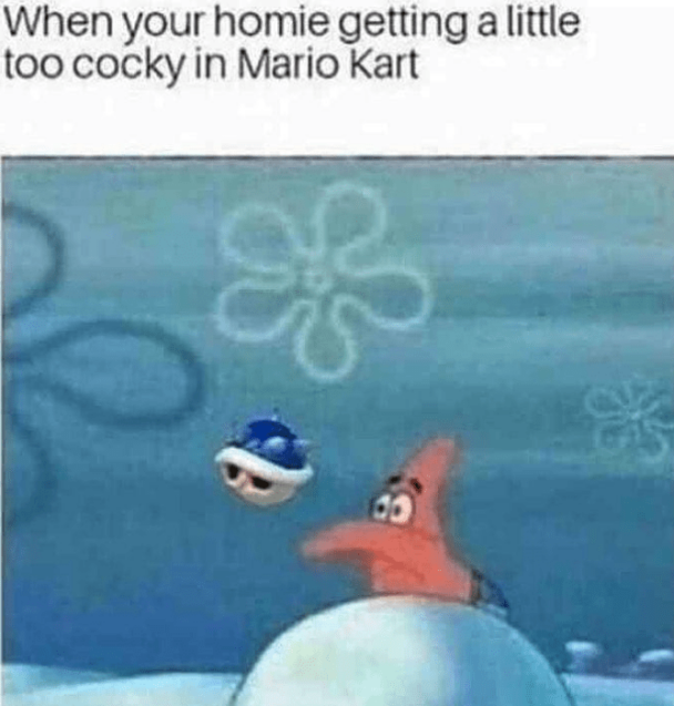 35 Funny Mario Kart Memes For Nostalgic Gaming Experts Who Can Dodge A ...