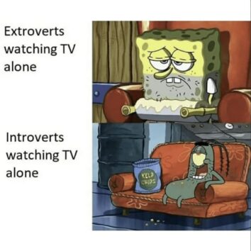 35 Witty Spongebob Introvert Memes For Anti-Socials Who'd Rather Stay ...