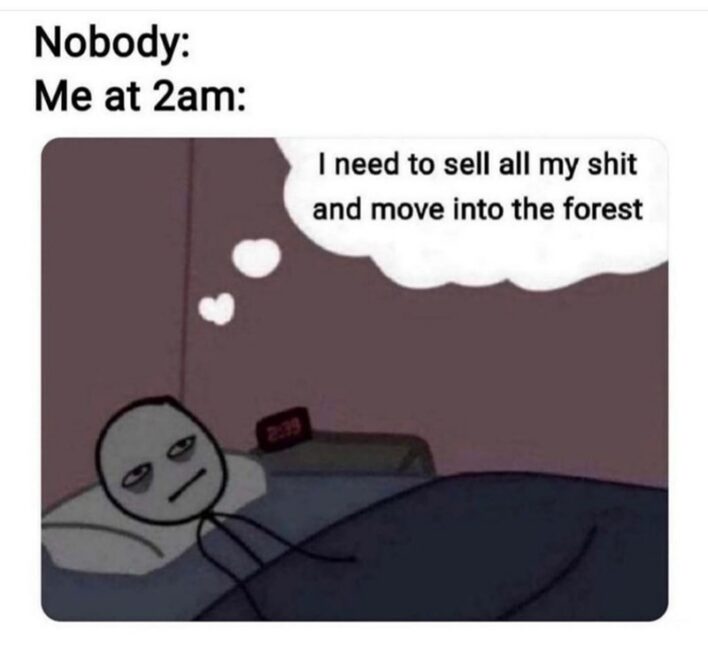 35 Relatable Overthinking Memes For People Who Are Probably Going To ...