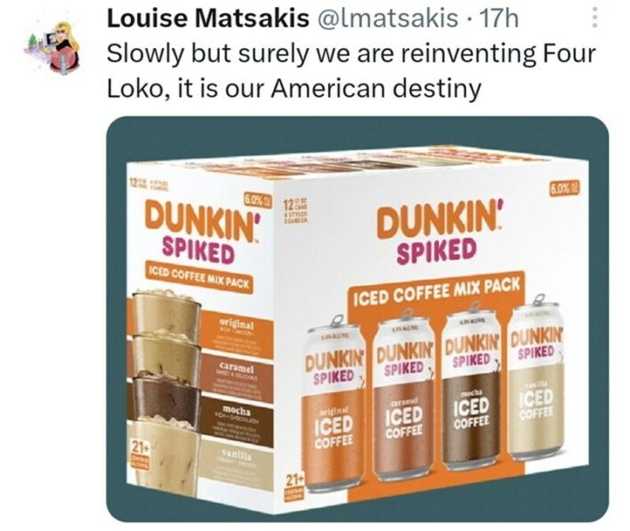 Dunkin' Donuts Is Releasing An Alcoholic Iced Coffee Called "Dunkin ...