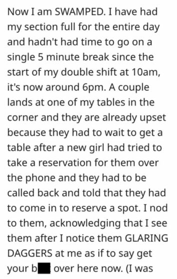 'We want another server NOW': Restaurant's Overworked Waiter Dishes Out ...