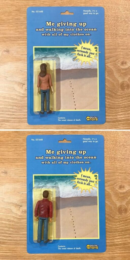 35 Darkly Funny Action Figures From "Death By Toys"