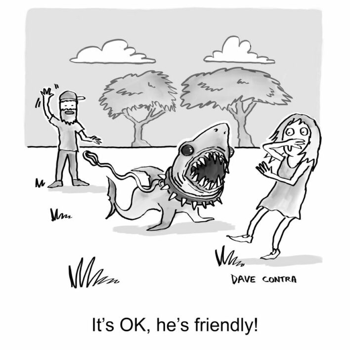 50 New Funny Dark Humor Comics With Unexpected Twists From Dave Contra