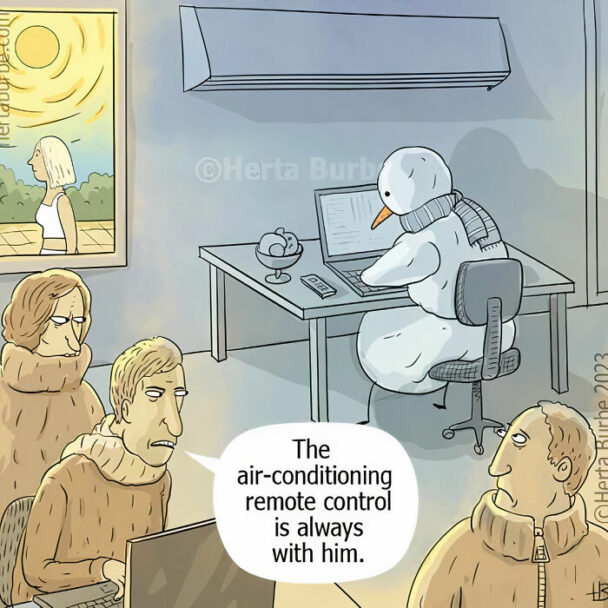 30+ Comics From Herta Burbė That'll Undoubtably Put A Smile On Your Face