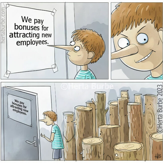 30+ Comics From Herta Burbė That'll Undoubtably Put A Smile On Your Face