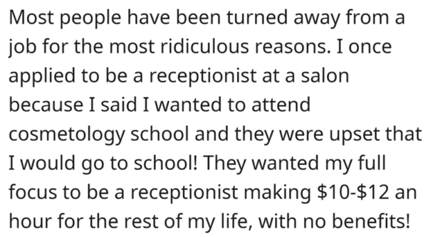 25+ Hilariously Weird Reasons People Had Their Job Applications Rejected