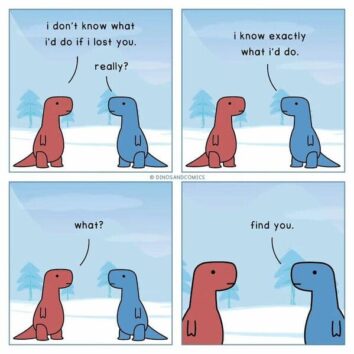 40 Wholesome Comics From 'Dinosaur Couch' That'll Warm Your Heart
