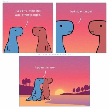 40 Wholesome Comics From 'Dinosaur Couch' That'll Warm Your Heart