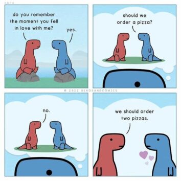 40 Wholesome Comics From 'Dinosaur Couch' That'll Warm Your Heart