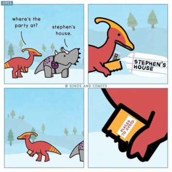 40 Wholesome Comics From 'Dinosaur Couch' That'll Warm Your Heart