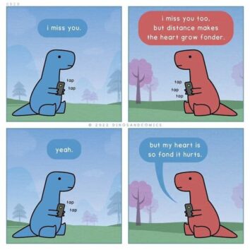 40 Wholesome Comics From 'Dinosaur Couch' That'll Warm Your Heart