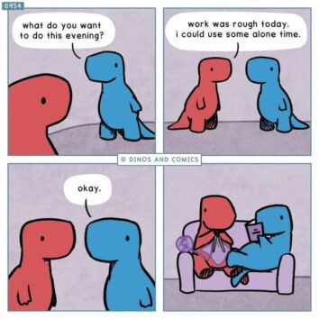 40 Wholesome Comics From 'Dinosaur Couch' That'll Warm Your Heart