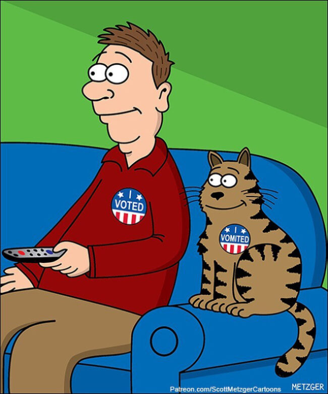 45 Funniest Single-Panel Comics About Cats And Other Silly Situations ...