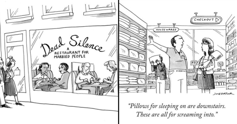 35 Funny Single-Panel Comics By New Yorker Cartoonist Joe Dator